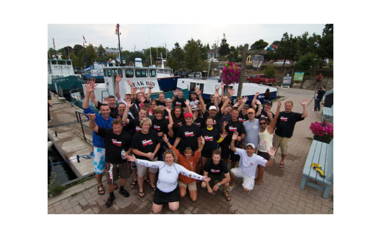 Float N' Flag Brings Largest Dive Group to Tobermory - 2011 - Float N ...